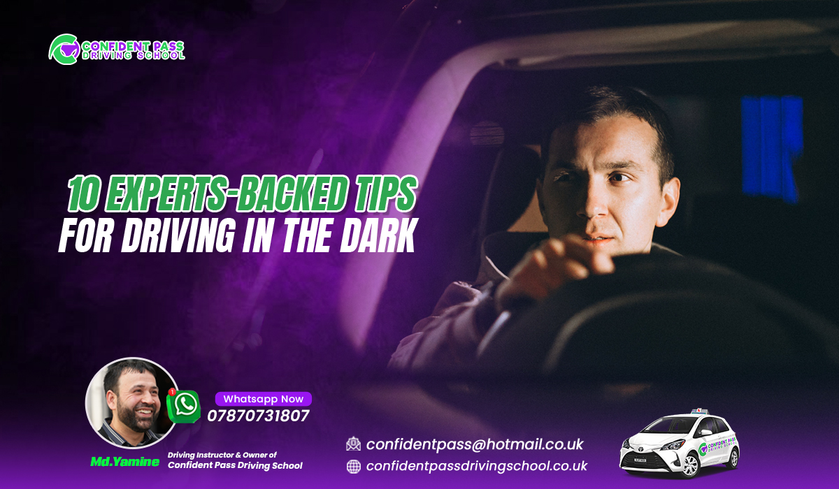 Top 10 Night Driving Safety Tips - Confident Pass Driving School