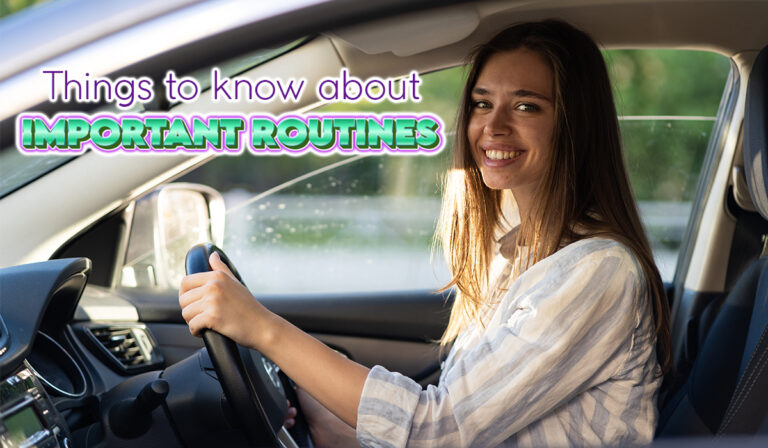Top 5 Important Driving Routines