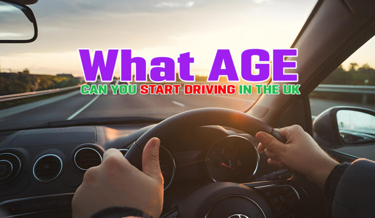 Minimum Driving Age In The UK